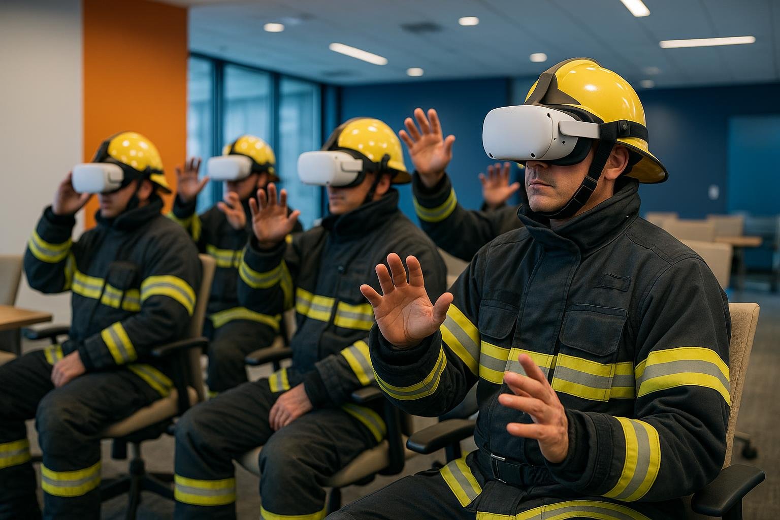Immersive evacuation training